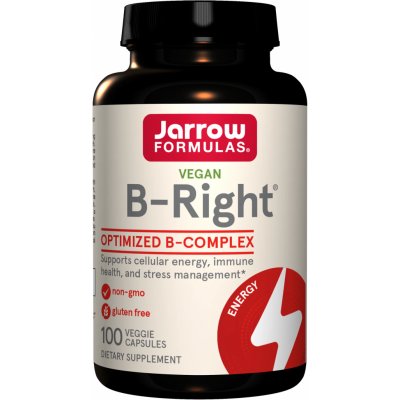 Jarrow Formulas B-Right 100 rostlinných kapslí od 629 Kč - Heureka.cz