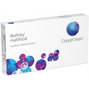 Cooper Vision Biofinity Multifocal 3 čočky od 401 Kč - Heureka.cz