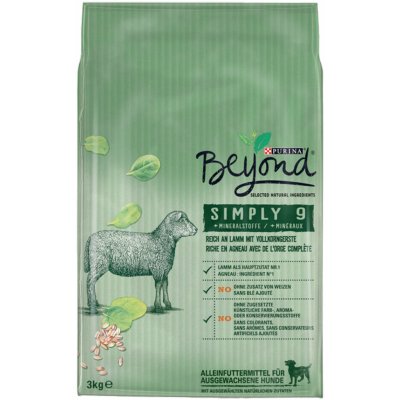 Purina Beyond Dog s jehněčím a celozrnným ječmenem 3 kg od 449 Kč ...