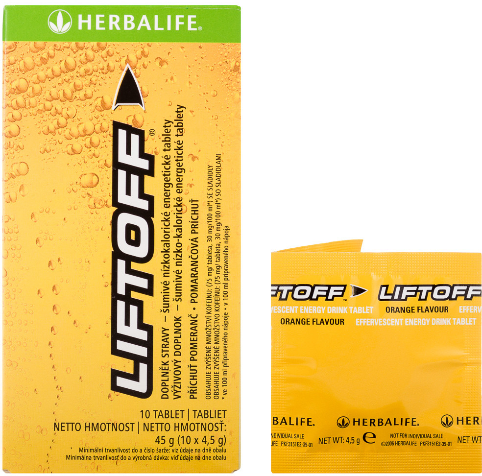 Herbalife LiftOff 10 tablet x 4,5 g od 659 Kč - Heureka.cz