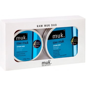 muk HairCare RAW DUO Stylingová hlína na vlasy Raw Muk 50 g ...