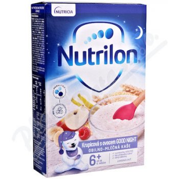 Nutrilon Pronutr Mléčná kaše Krupicová s ovocem Good Night 6+ 225 g od 80 Kč - Heureka.cz