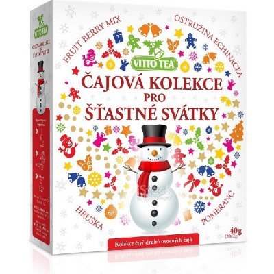 Vitto Tea Čajová kolekce pro šťastné svátky 20 x 2 g od 182 Kč - Heureka.cz