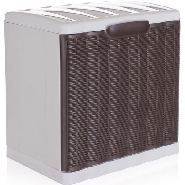 decoDoma VETRO-PLUS Botník Ratan hnědý 40x30x40cm od 849 Kč - Heureka.cz