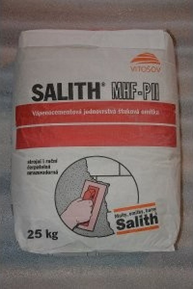 Jednovrstvá omítka Salith MHF PII univerzální šedá 25 kg – Zboží Mobilmania