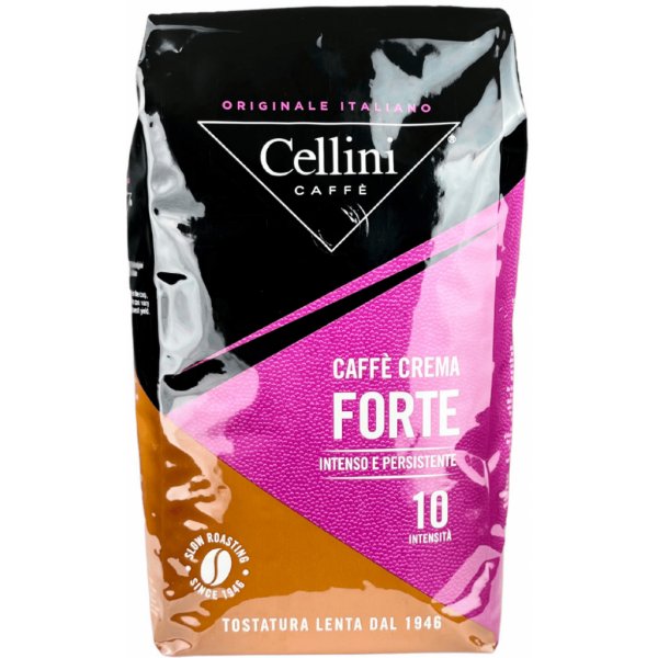 Cellini Caffe Crema Forte 60% Arabica 1 kg od 365 Kč - Heureka.cz