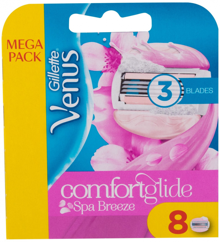 Gillette Venus ComfortGlide Spa Breeze 8 ks od 394 Kč - Heureka.cz