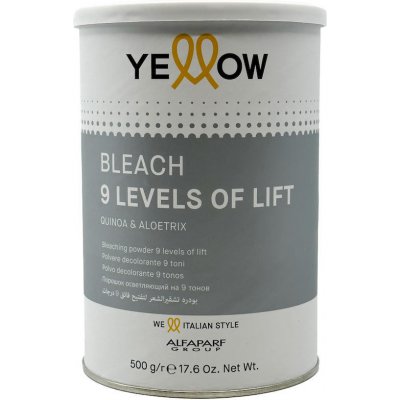 Alfaparf Yellow Bleach 9 Levels Of Lift Bleanching powder 500 g od 399 ...