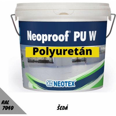 Neoproof PU W-40 - tekutá polyuretanová hydroizolace: 13 kg Šedá od 3 ...