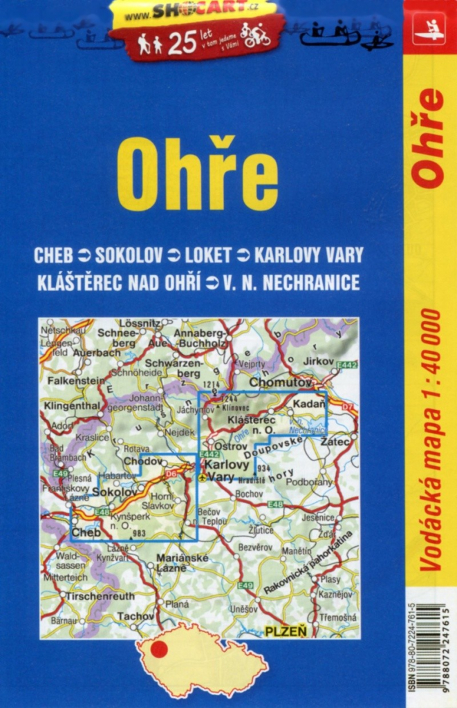 Vodácká mapa Ohře od 142 Kč - Heureka.cz