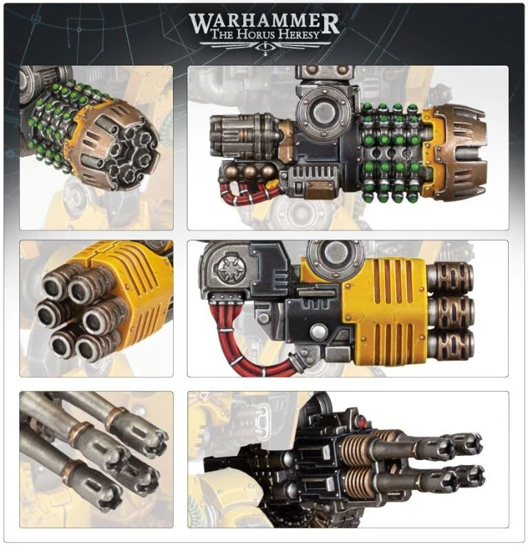 GW Warhammer Leviathan Siege Dreadnought Ranged Weapons Frame od 509 Kč ...