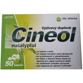 mp cineol 100 mg 50 kapslí od 162 Kč - Heureka.cz