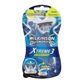 Wilkinson Sword Xtreme 3 Ultimate Plus 4 ks od 77 Kč - Heureka.cz