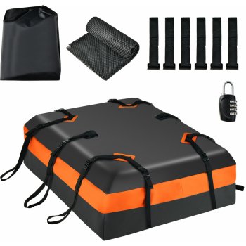 COSTWAY 450 L střešní box na auto, vodotěsný střešní box s kombinovaným ...