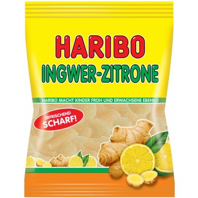 Haribo Ingwer Zitrone 175 g od 35 Kč - Heureka.cz
