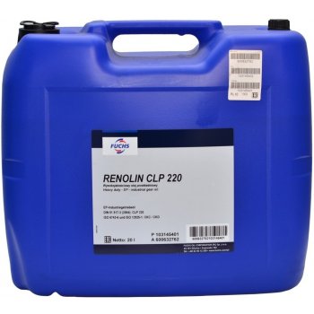Fuchs Renolin CLP 220 20 l od 2 541 Kč - Heureka.cz
