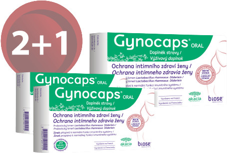 Gynocaps ORAL 20 tobolek 2+1 od 369 Kč - Heureka.cz