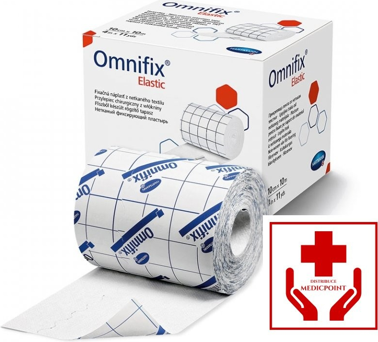 Hartmann Omnifix Elastic Náplast Z Netkané Textilie V Roli Cm X M 10