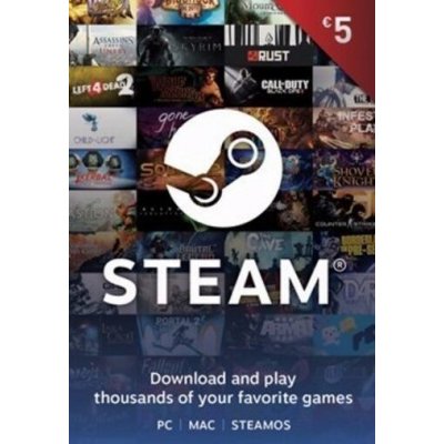 Valve Steam Dárková Karta 5 € od 199 Kč - Heureka.cz