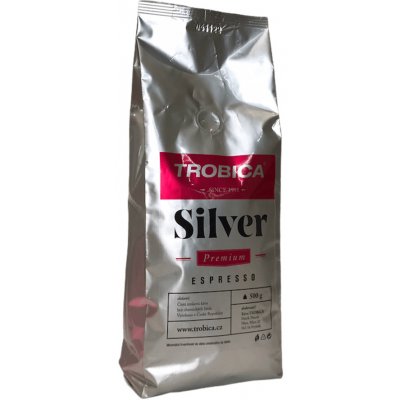 Trobica Silver zrnková Káva 1 kg od 590 Kč - Heureka.cz