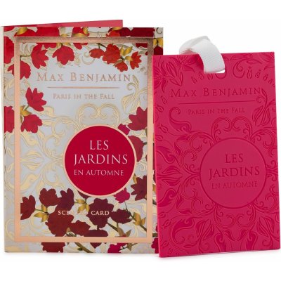 Max Benjamin vonná karta Paris in the Fall Les Jardins od 98 Kč ...
