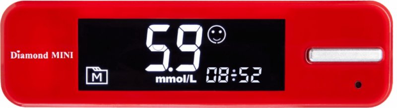 Fora Diamond MINI bluetooth glukometr červený od 475 Kč na Hledejceny.cz