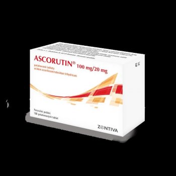 ASCORUTIN POR 100MG/20MG TBL FLM 100(4X25) od 140 Kč - Heureka.cz