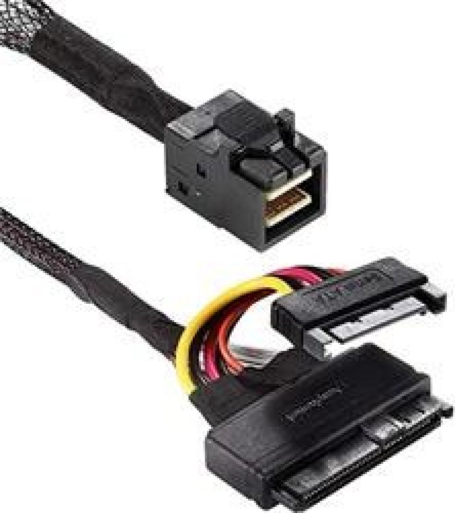 Interní kabely do PC – Broadcom LSI internal U.2 cable 0.5 m 2x Mini ...