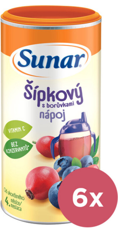 SUNAR Nápoj rozpustný hruškový s meduňkou 6 x 200 g od 626 Kč - Heureka.cz