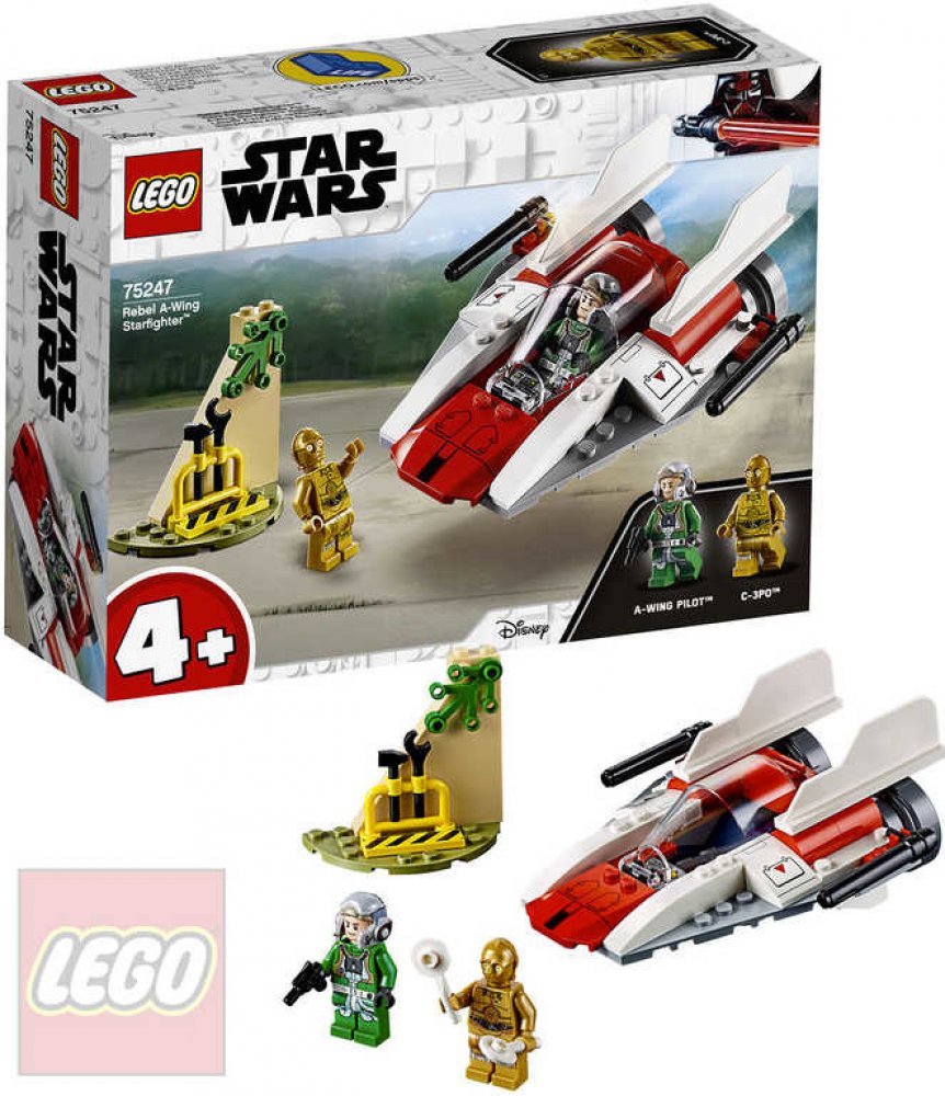 LEGO® Star Wars™ 75247 Povstalecká Stíhačka A-Wing – Zboží Mobilmania