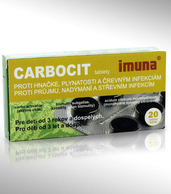 CARBOCIT POR 320MG/25MG/3MG TBL NOB 20 od 75 Kč - Heureka.cz