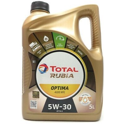 Total Rubia Optima 4100 XFE 5W-30 5 l od 1 150 Kč - Heureka.cz
