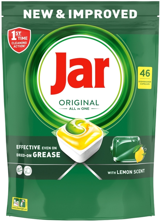 Jar Original kapsle Lemon 46 ks od 167 Kč - Heureka.cz