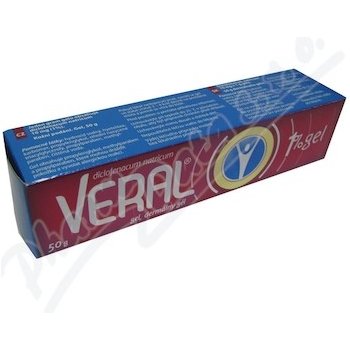 VERAL DRM 10MG/G GEL 50G II od 102 Kč - Heureka.cz