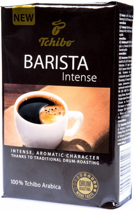 Tchibo Barista Intense pražená mletá Káva 250 g – Zboží Mobilmania