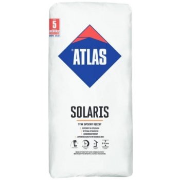 Omítka sádrová ruční Atlas Gips Solaris – 25 kg od 288 Kč - Heureka.cz