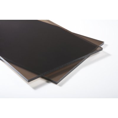 Arla Plast AB Plný polykarbonát 8 mm s UV 1000 x 2000 mm bronz 1 ks od ...