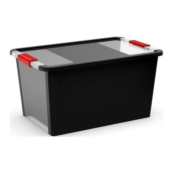 KETER Bi Box L s víkem 40l černý od 386 Kč - Heureka.cz