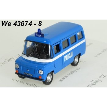Welly FSO Nysa 522 Milicja modré code 43674 nekatalogová položka 1:34 ...