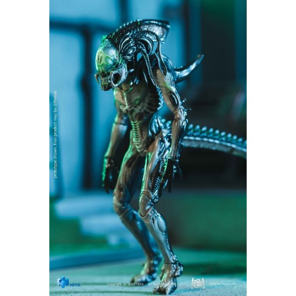 Hiya Toys Alien vs Predator 2 Predalien Battle Damage Previews ...