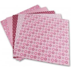 Folia 463/1010 Origami papír Basics 80 g/m2 10 x 10 cm 50 archů růžový ...