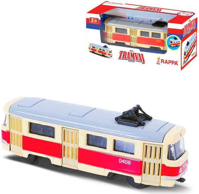 Rappa kovová tramvaj mini 8,5 cm od 77 Kč - Heureka.cz