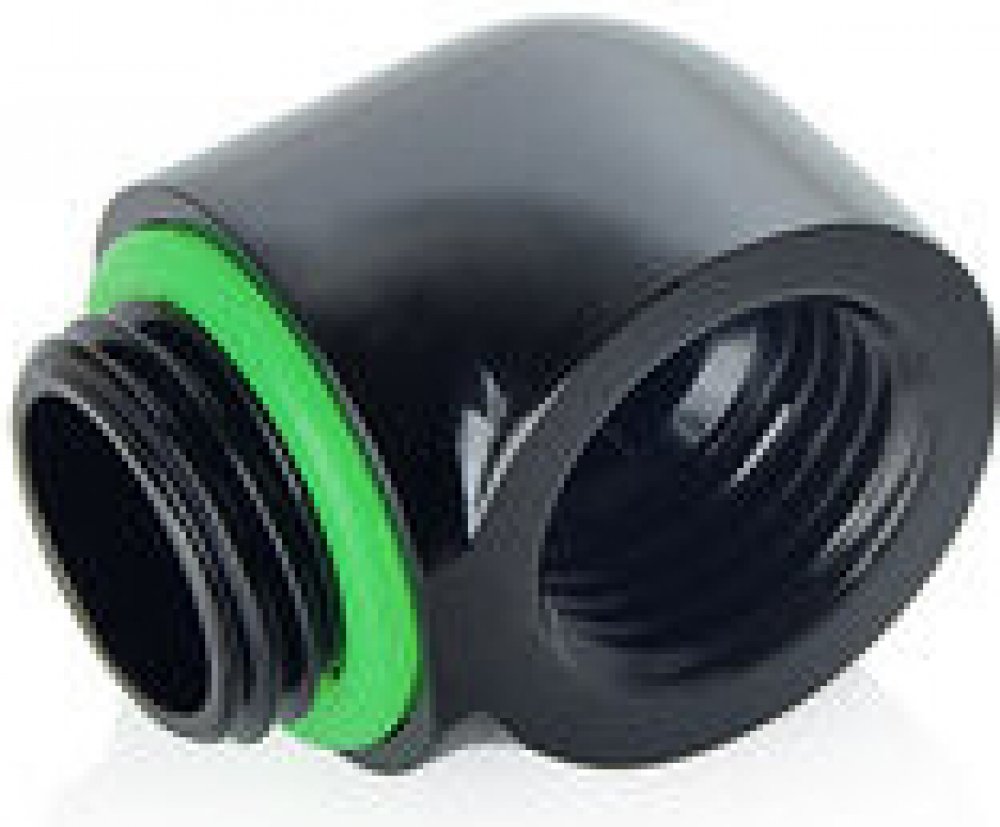 BitsPower TouchAqua sada 2x úhlový adaptér 90° G1/4 (M) G1/4 (F) černá ...