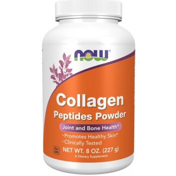 NOW Collagen Peptides Powder Kolagenní peptidy 227 g od 394 Kč - Heureka.cz