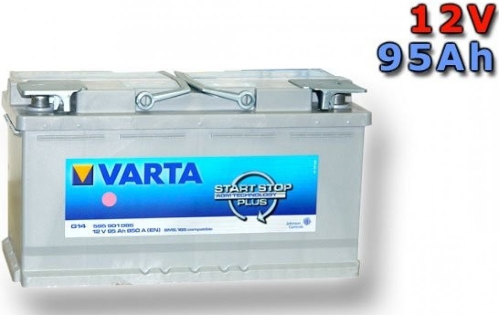 Varta Start-Stop Plus 12V 95Ah 850A 595 901 085 | Srovnanicen.cz