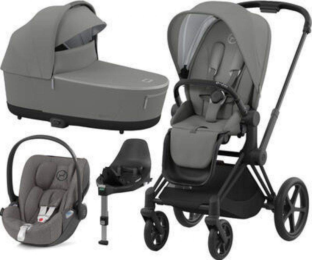 Kočárky – CYBEX Set Priam Matt Black Seat Pack + Cloud Z i-Size PLUS a ...