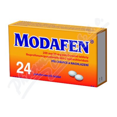 MODAFEN POR 200MG/30MG TBL FLM 24 od 274 Kč - Heureka.cz