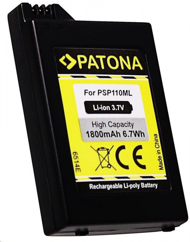 Patona baterie PSP-1000 Portable 1800mAh Li-lon 3,7V od 387 Kč na ...