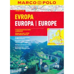 Euro atlas autoatlas 1:800 000 mapa a průvodce - Nejlepší Ceny.cz