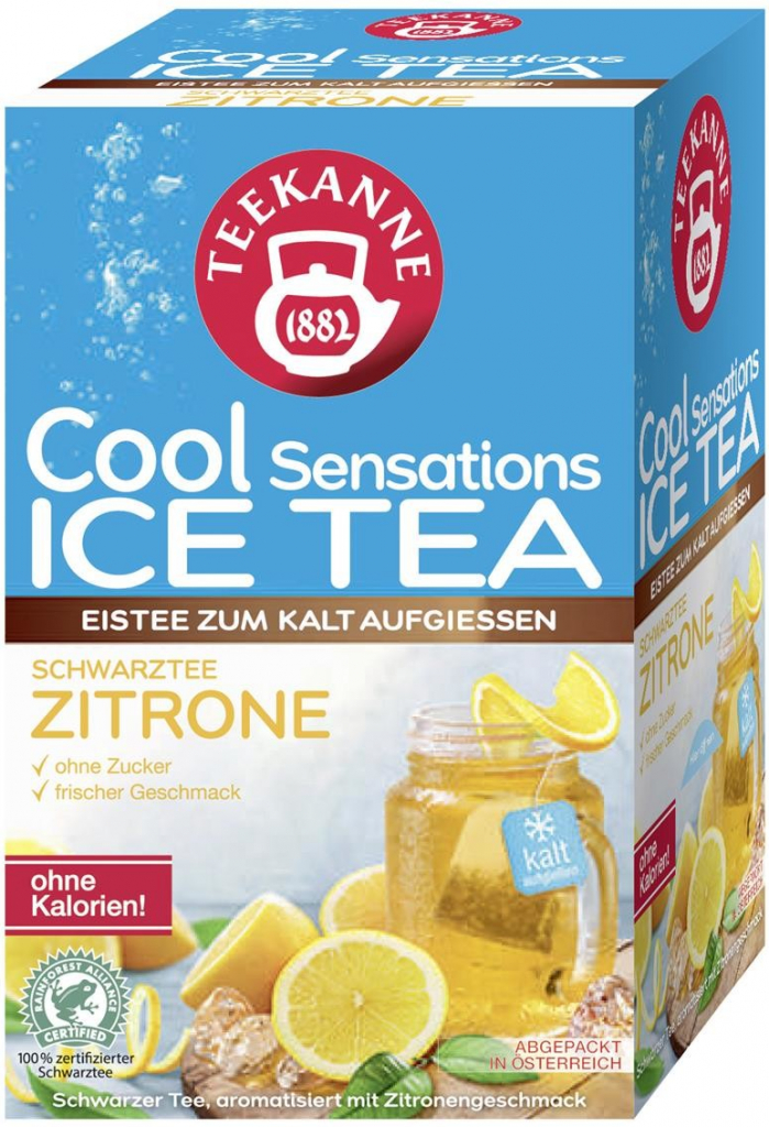 Tekanne Cool Sensation Ice Tea Zitrone 45 g od 59 Kč - Heureka.cz